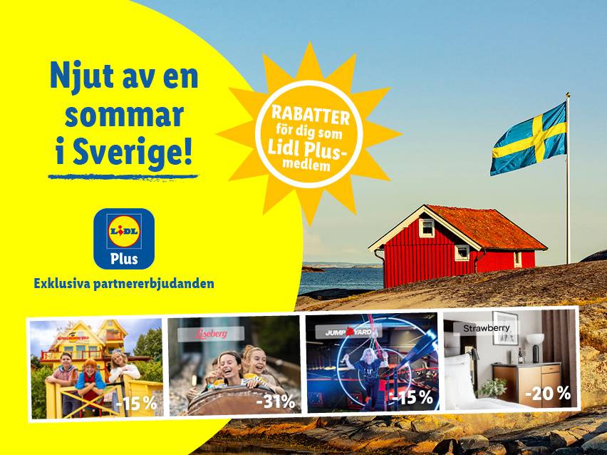 Lidl Sverige - Mer för dig. Sån är Lidl.