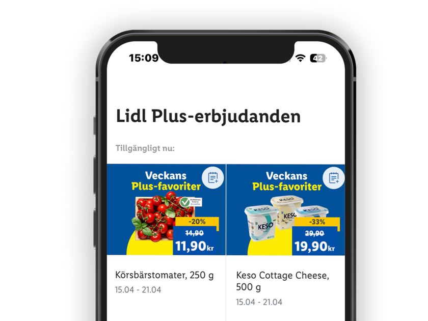 Lidl Plus - Spara mer med Lidl Plus-appen
